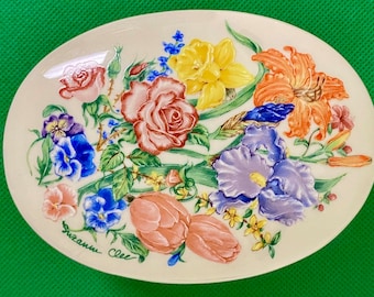 Music Box Small Porcelain Lenox Vintage Jewelry Trinket Box - Etsy