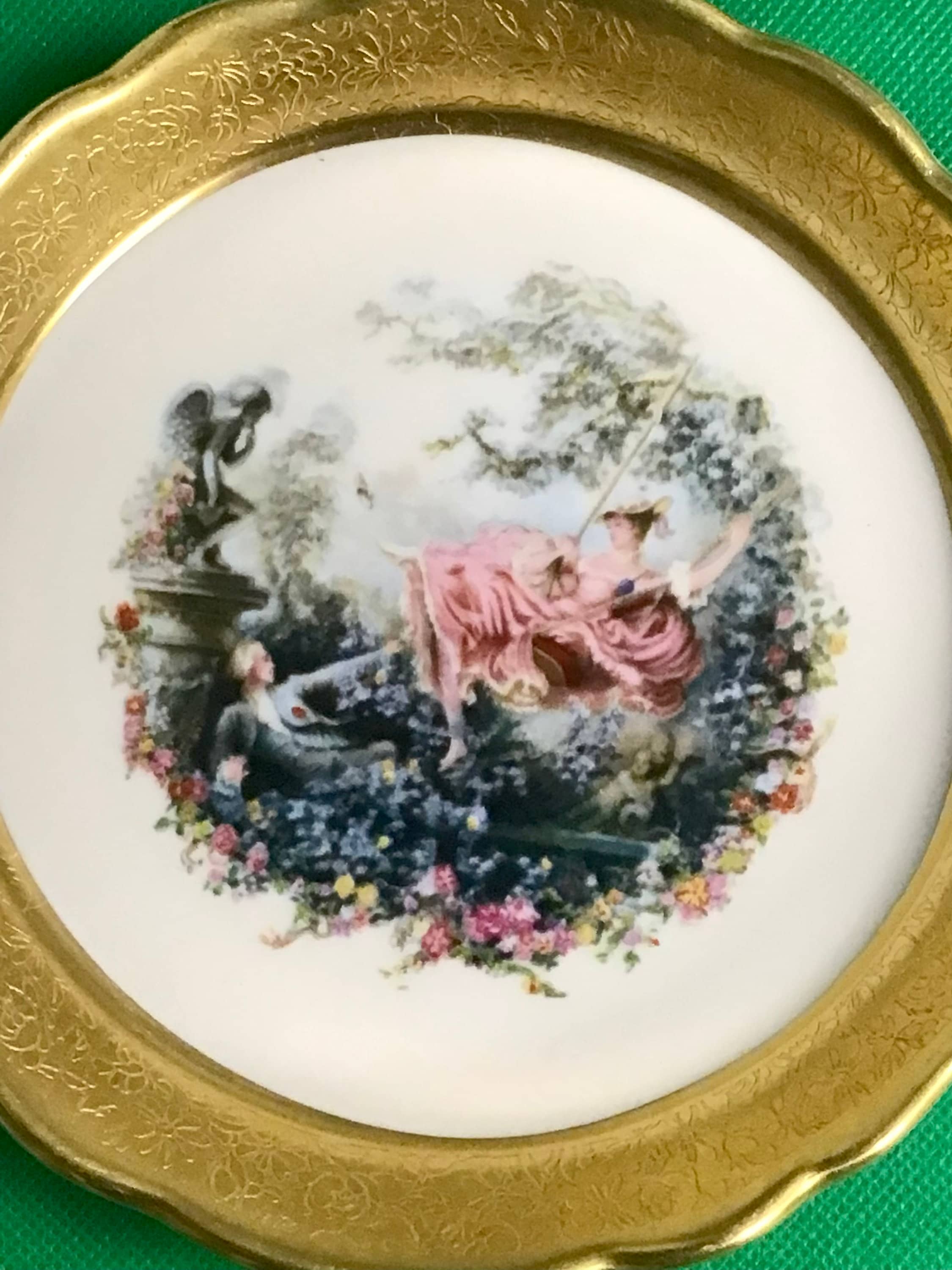 Pickard China Hand Painted Decorative Dish - Numbered - Etsy
