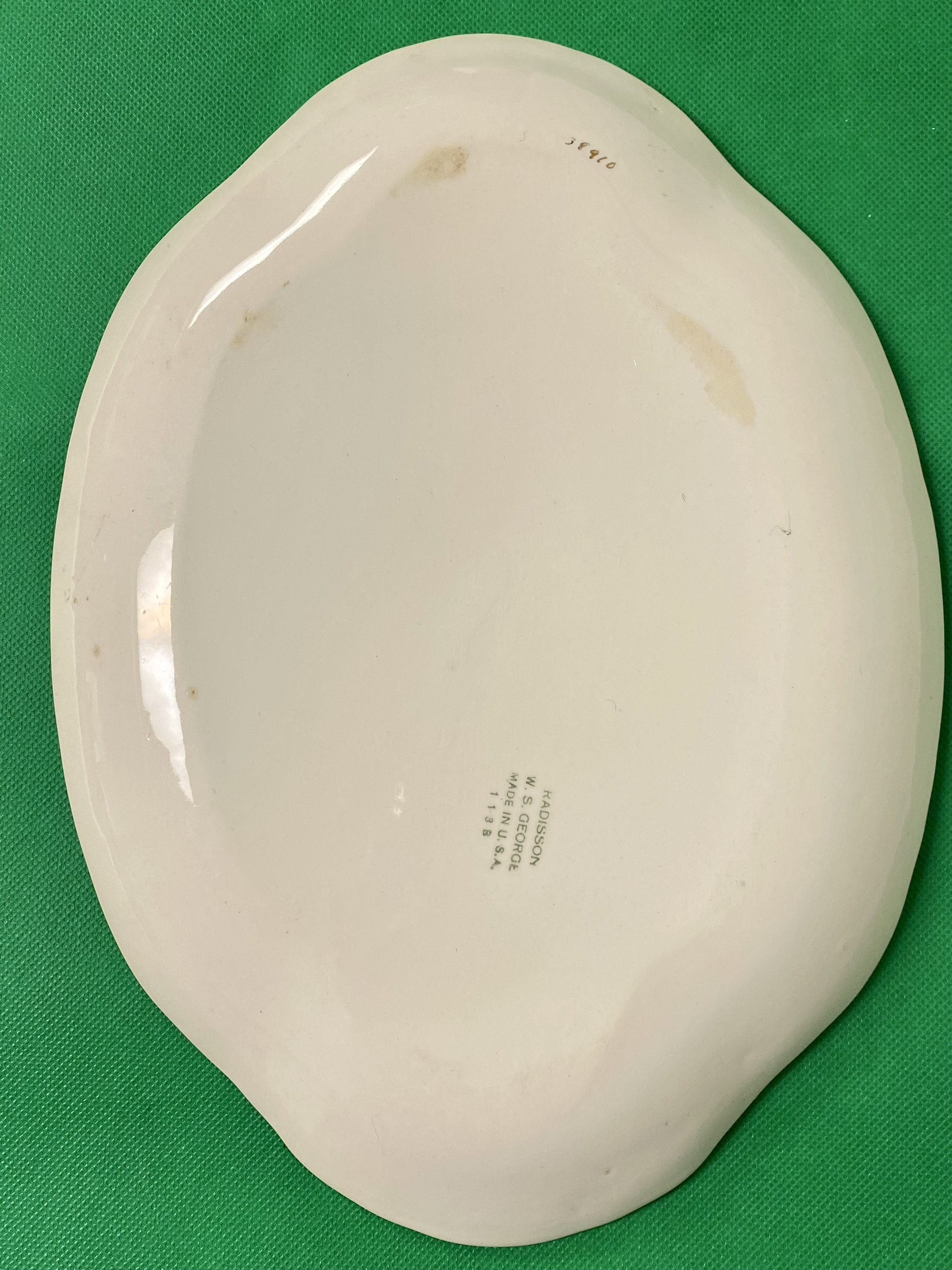 W. S. George Radisson China Platter - Etsy