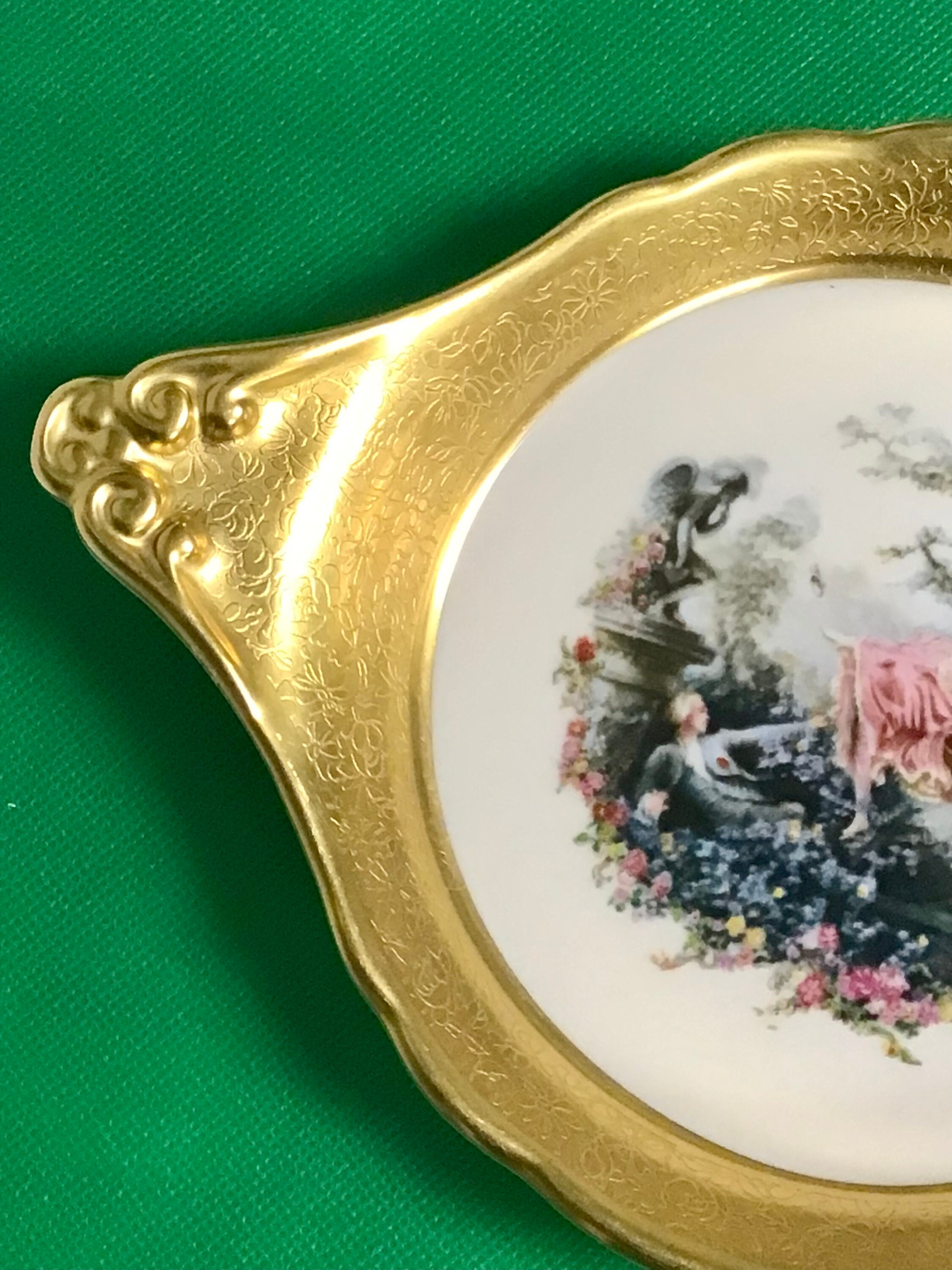 Pickard China Hand Painted Decorative Dish - Numbered - Etsy