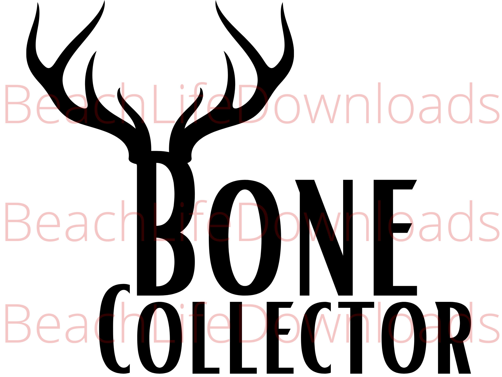 Bone Collector Logo Vector