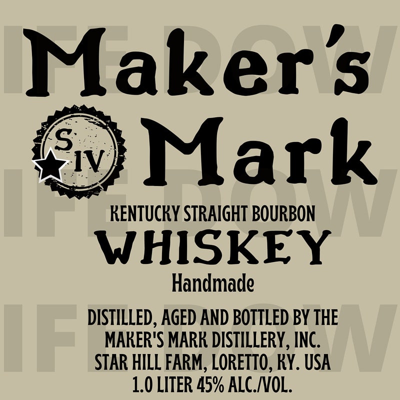 Makers Mark Stamp - Etsy