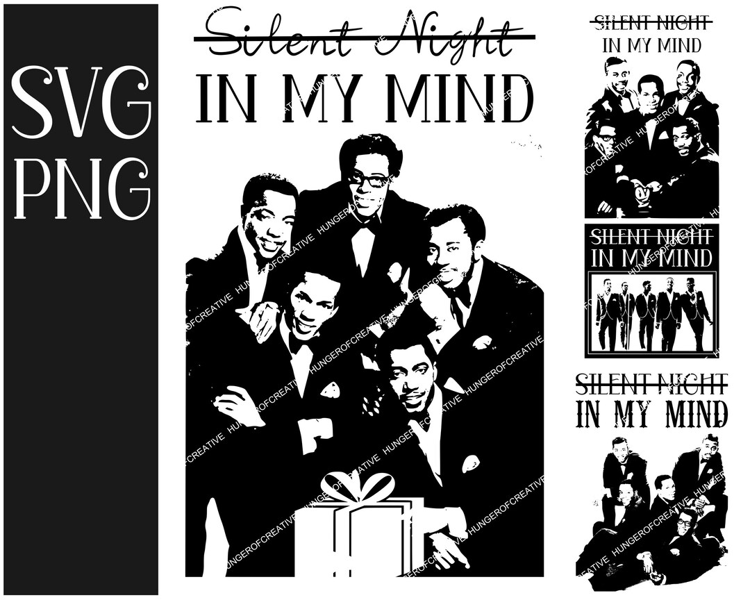 The Temptations, Temptations Silent Night in My Mind, Black, African ...