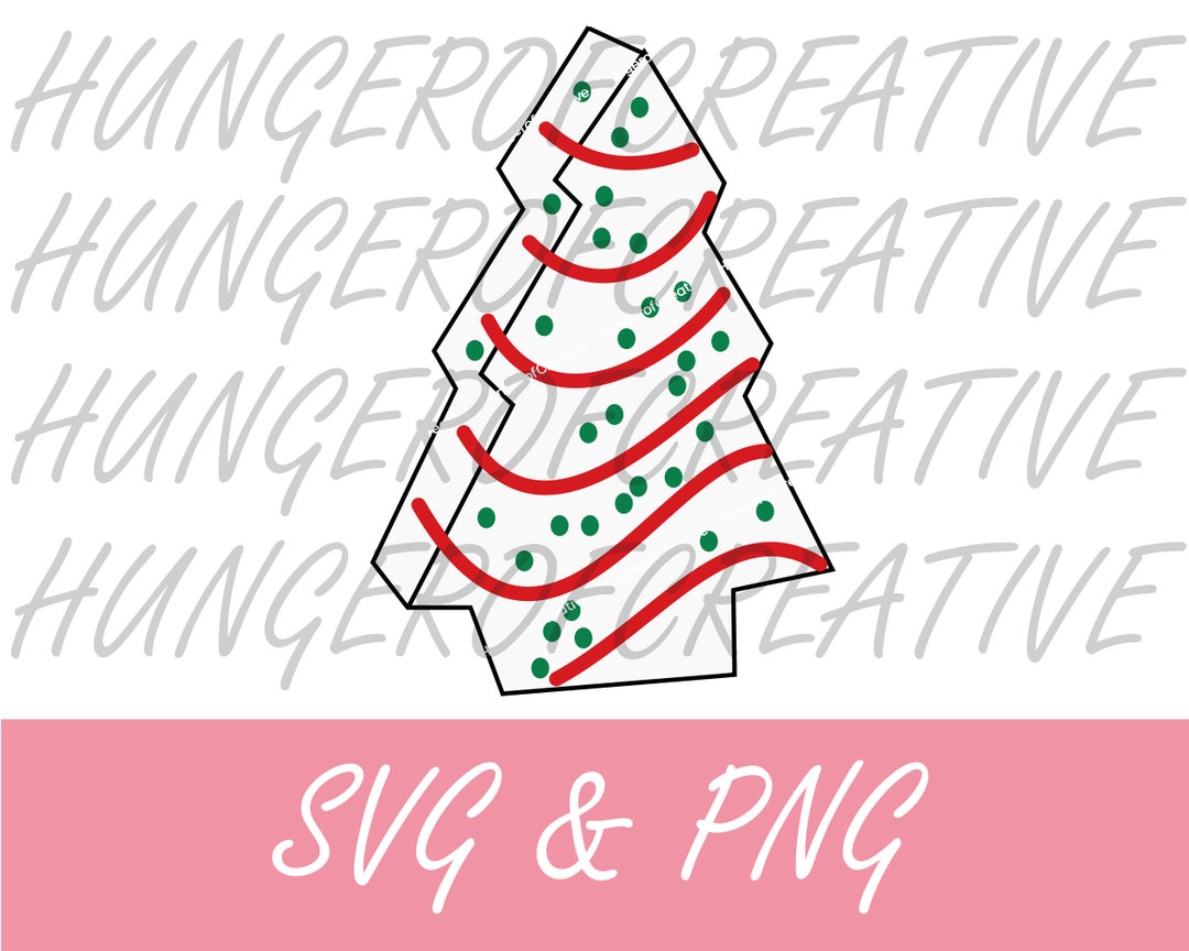 Little Debbie Christmas Tree Cake SVG, PNG (digital Download) - Etsy