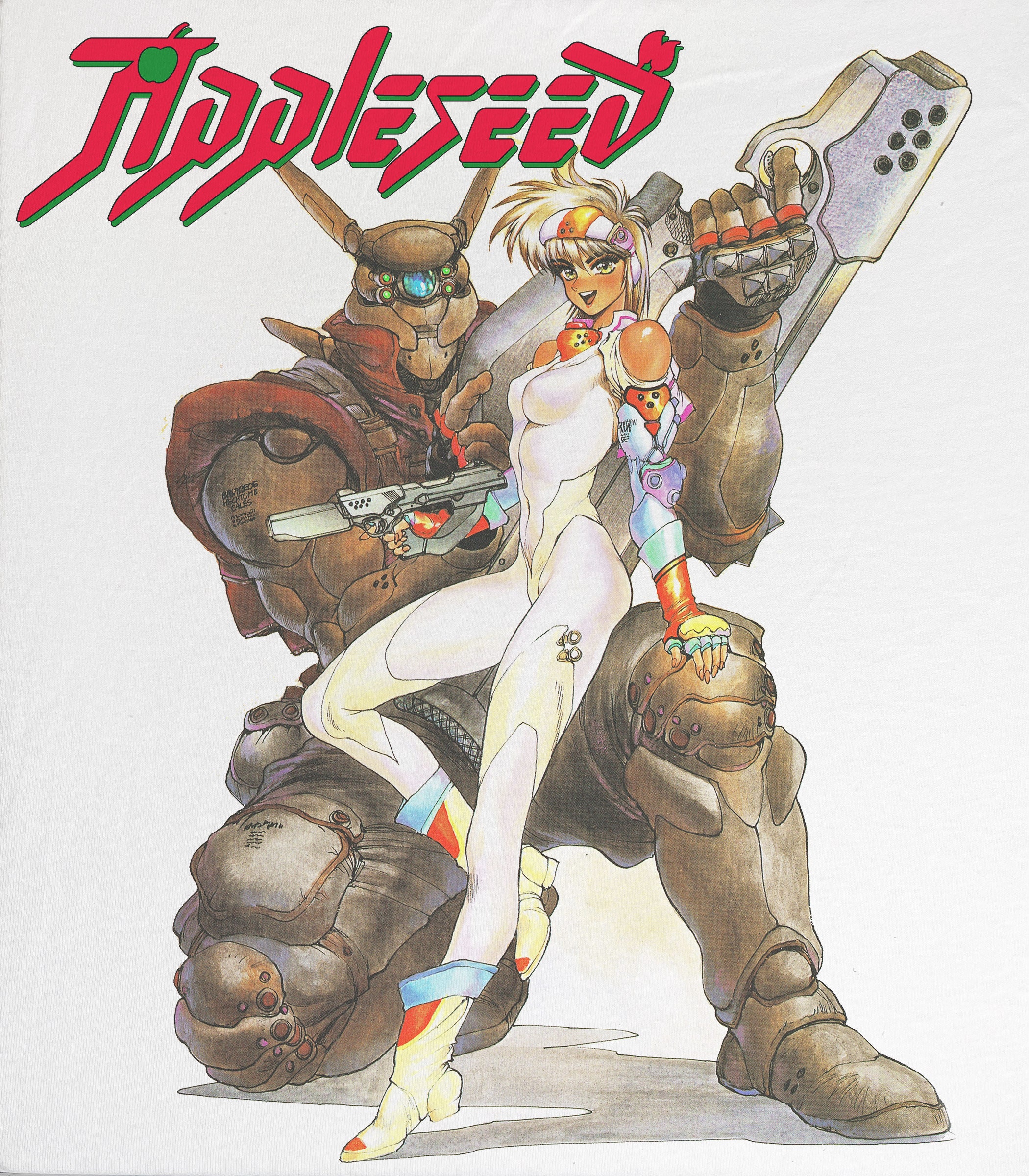 Shirow Masamune Appleseed T-Shirt - Etsy 日本
