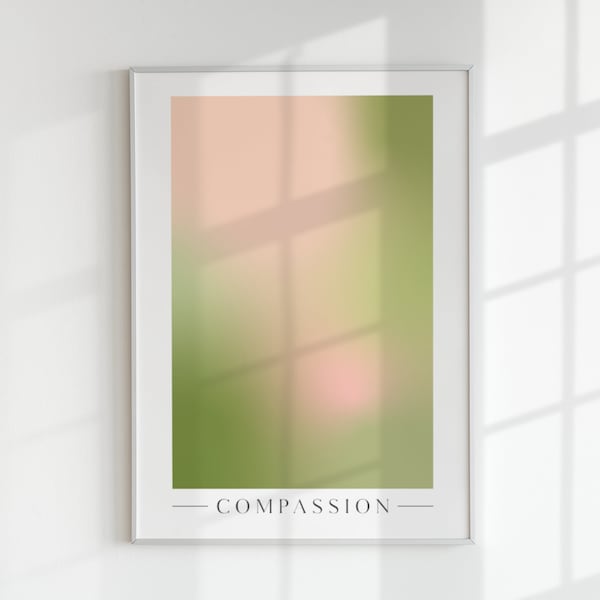 Compassion Poster - Etsy