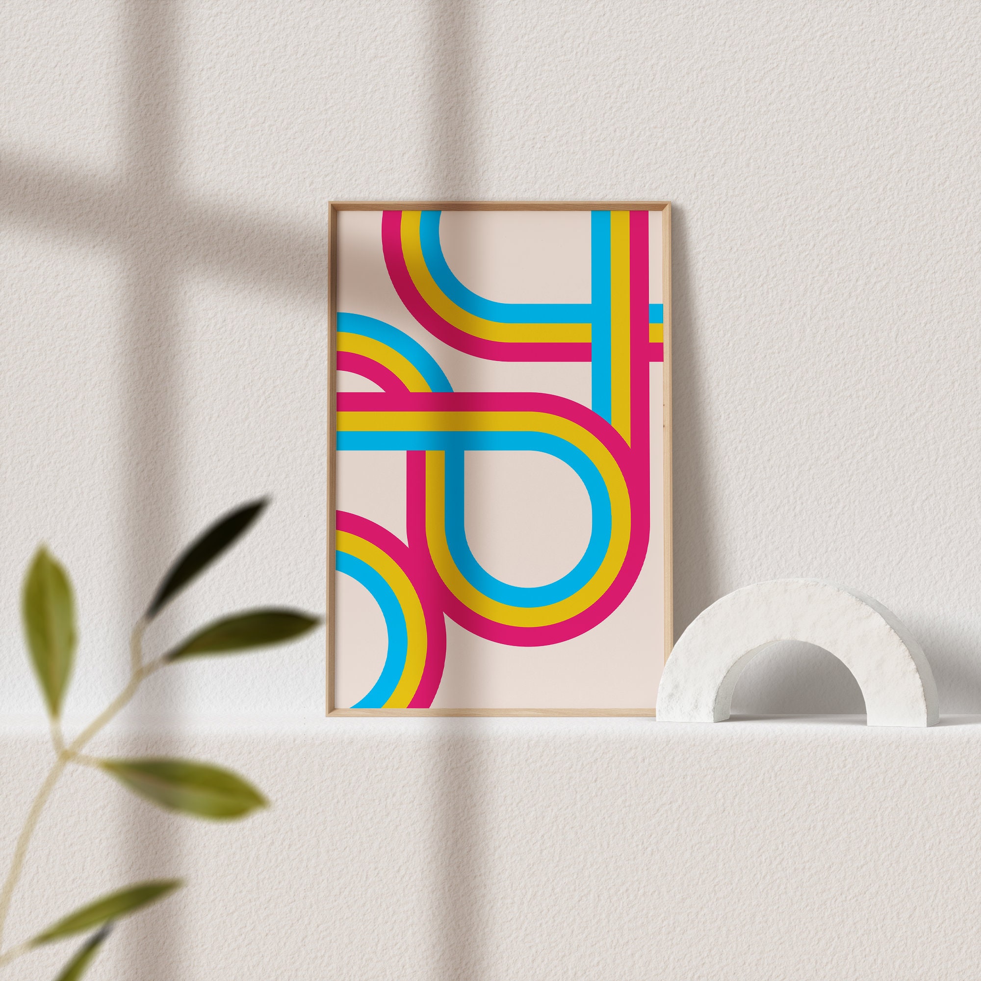 Pansexual Pride Wall Print Pan Flag Art Birthday T Pansexual