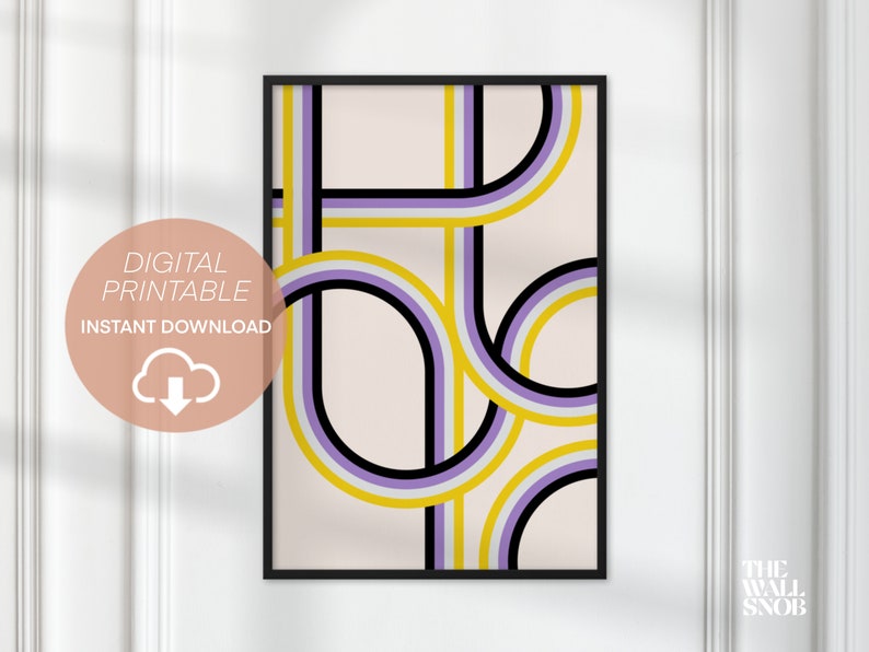 Non-binary Digital Wall Art Printable LGBTQIA Flag Colours - Etsy