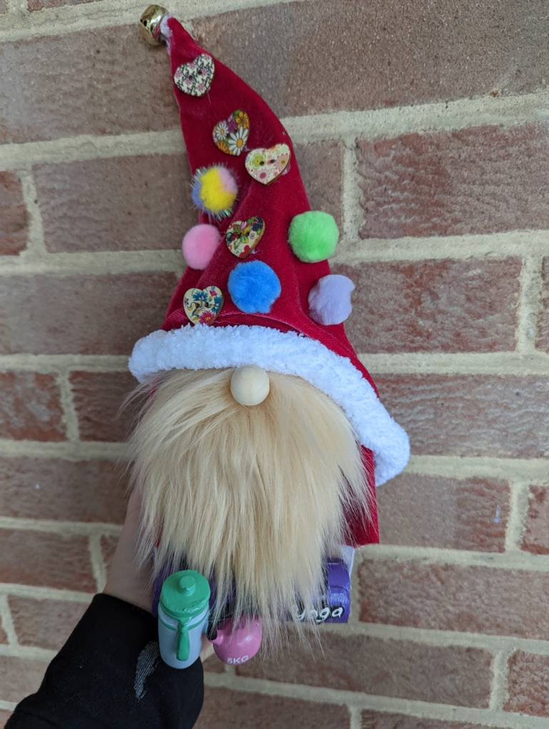 Yoga Gnome Exercise Gnome Weight Lifter Gnome Gym Gnome - Etsy