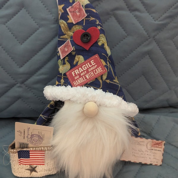 Mail Carrier Gnome - Etsy