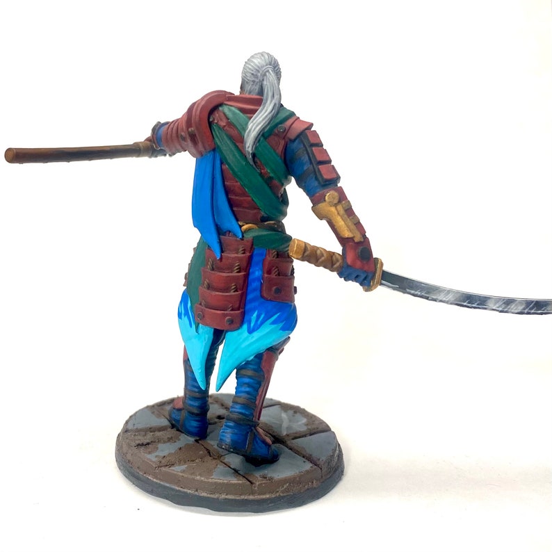 Samurai Miniature Painted - Etsy