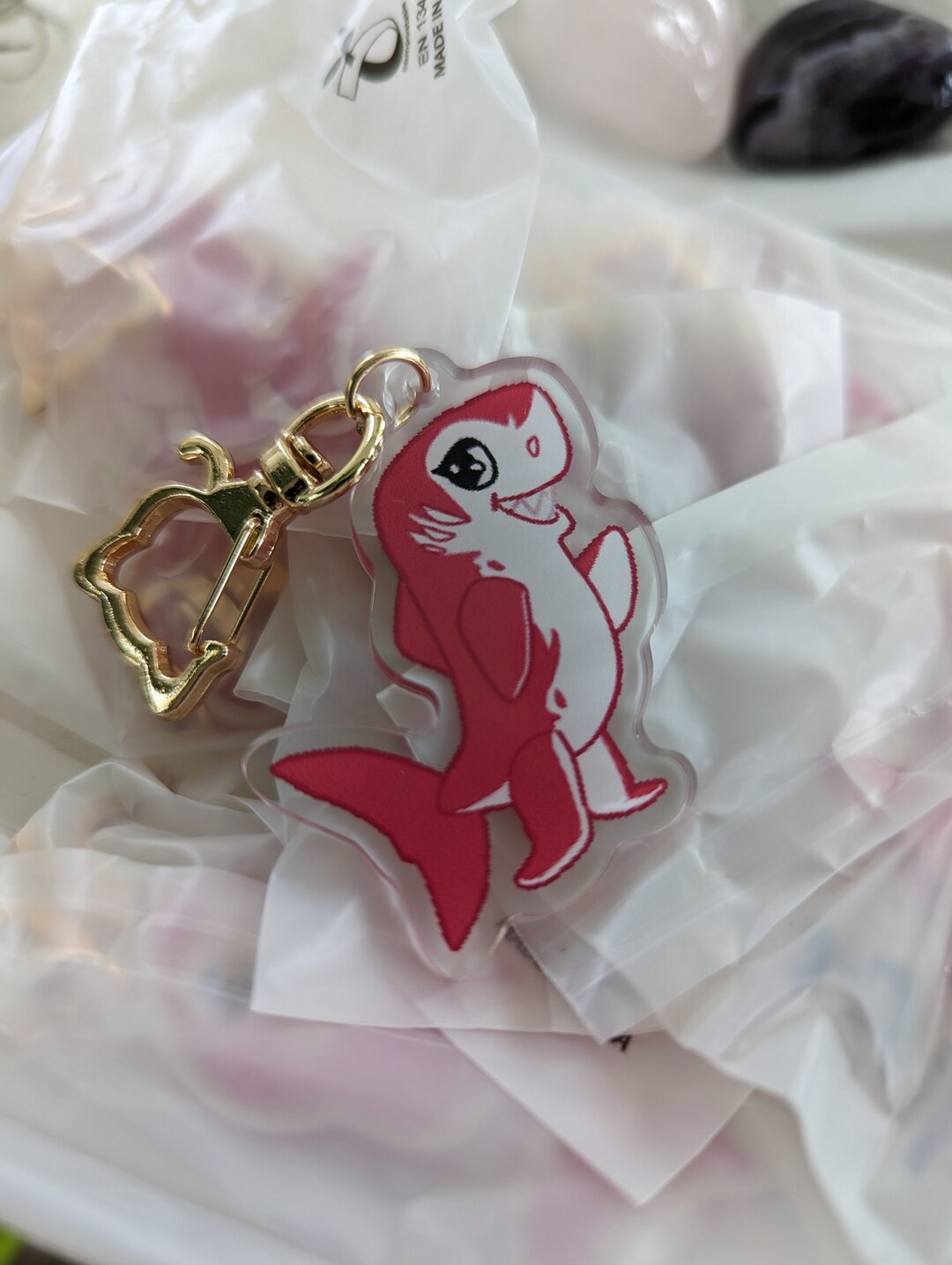 Nimona Shark Acrylic Keychain - Etsy