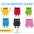 Color Monsters Clipart Feeling Monster Colored Monster Colored Monster ...