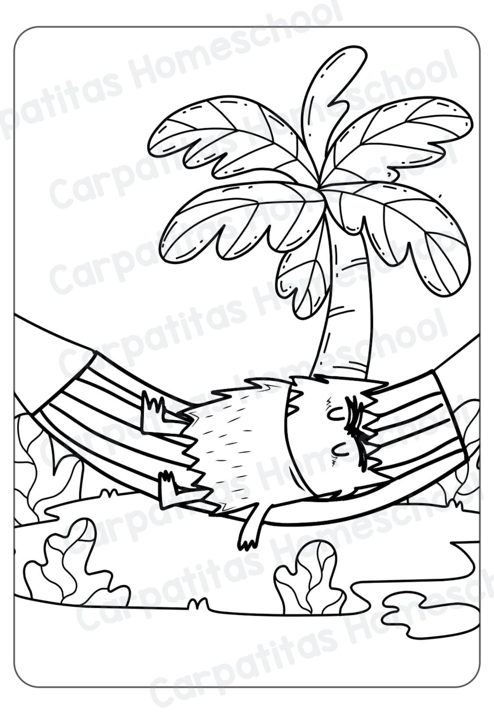 Color Monster Coloring Book for Kids | Feeling Monster Coloring Pages ...