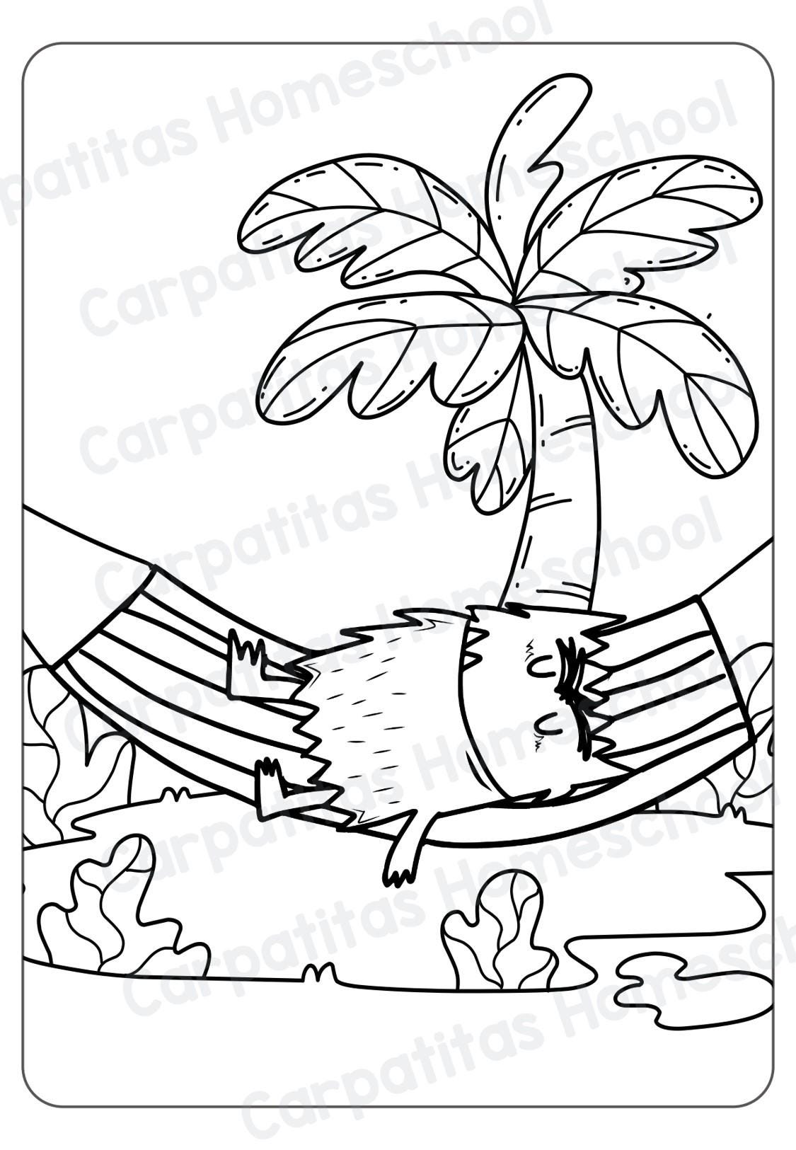 Color Monster Coloring Book for Kids | Feeling Monster Coloring Pages ...