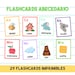 Flashcards Abecedario en Español | Editable | Spanish Alphabet ...
