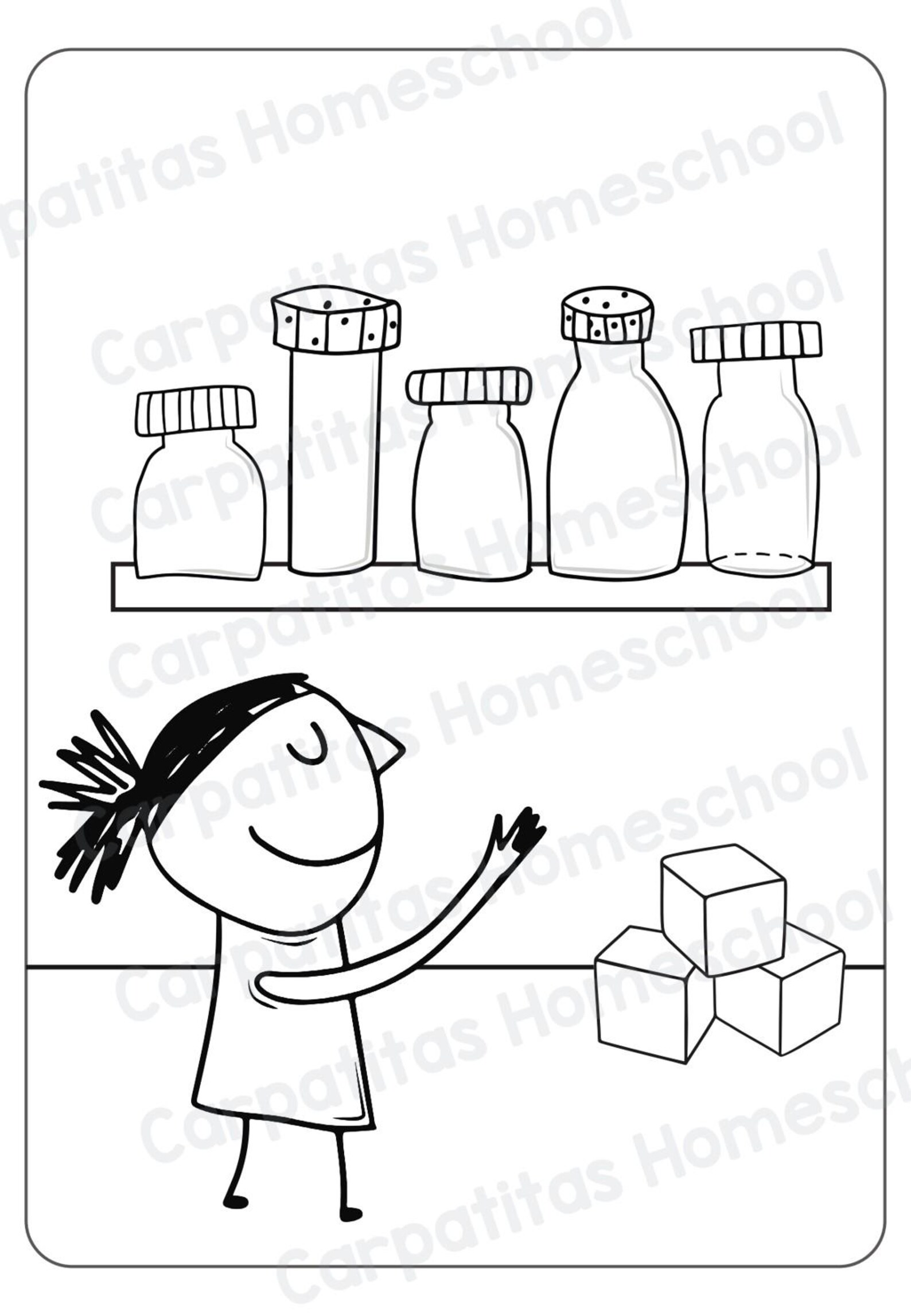 Color Monster Coloring Book for Kids | Feeling Monster Coloring Pages ...