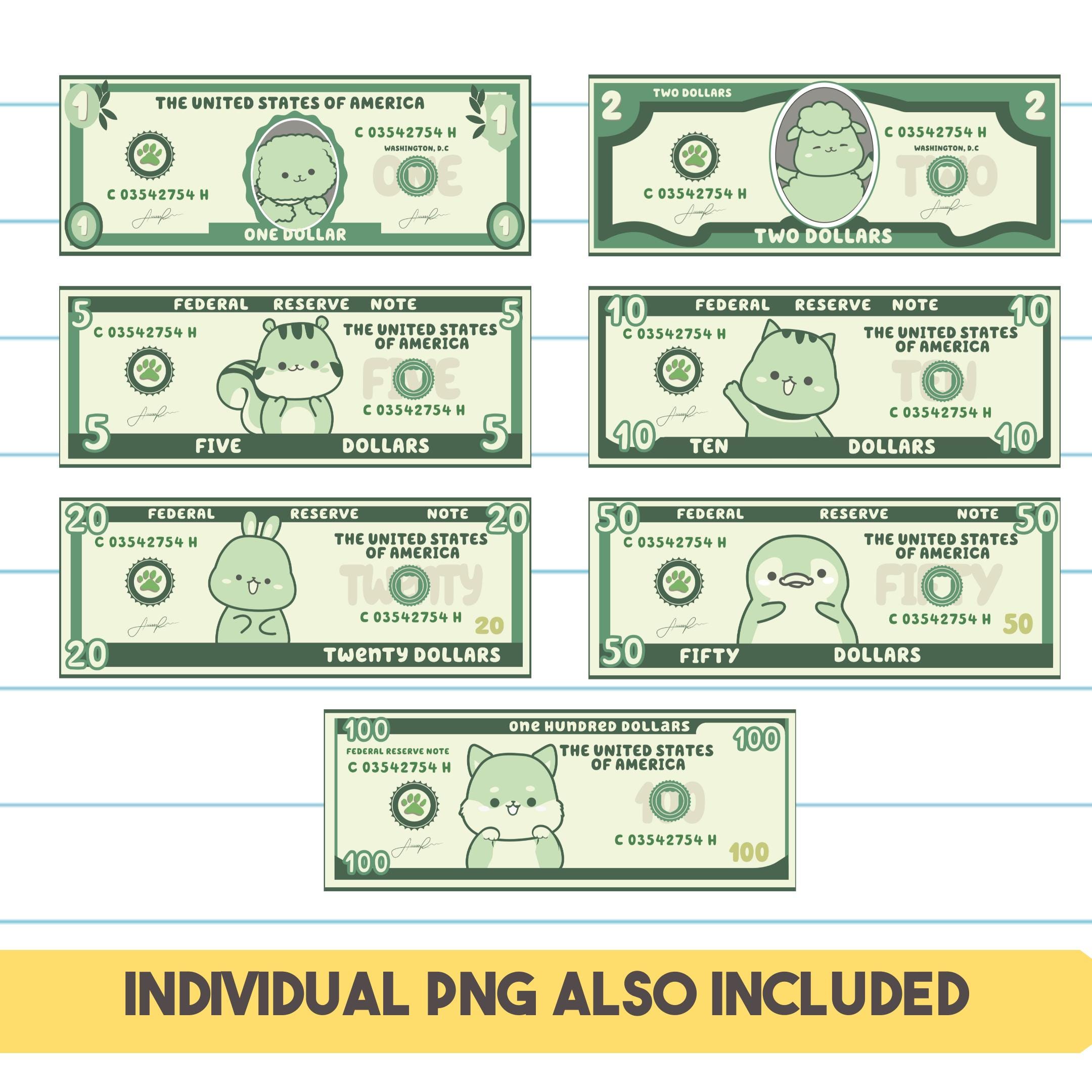 US Play Money for Kids | Play and Learn Pretend Money | US Dollars ...