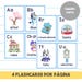 Bluey Alphabet Flashcards | Bluey Alphabet in Spanish | Bluey Alphabet ...