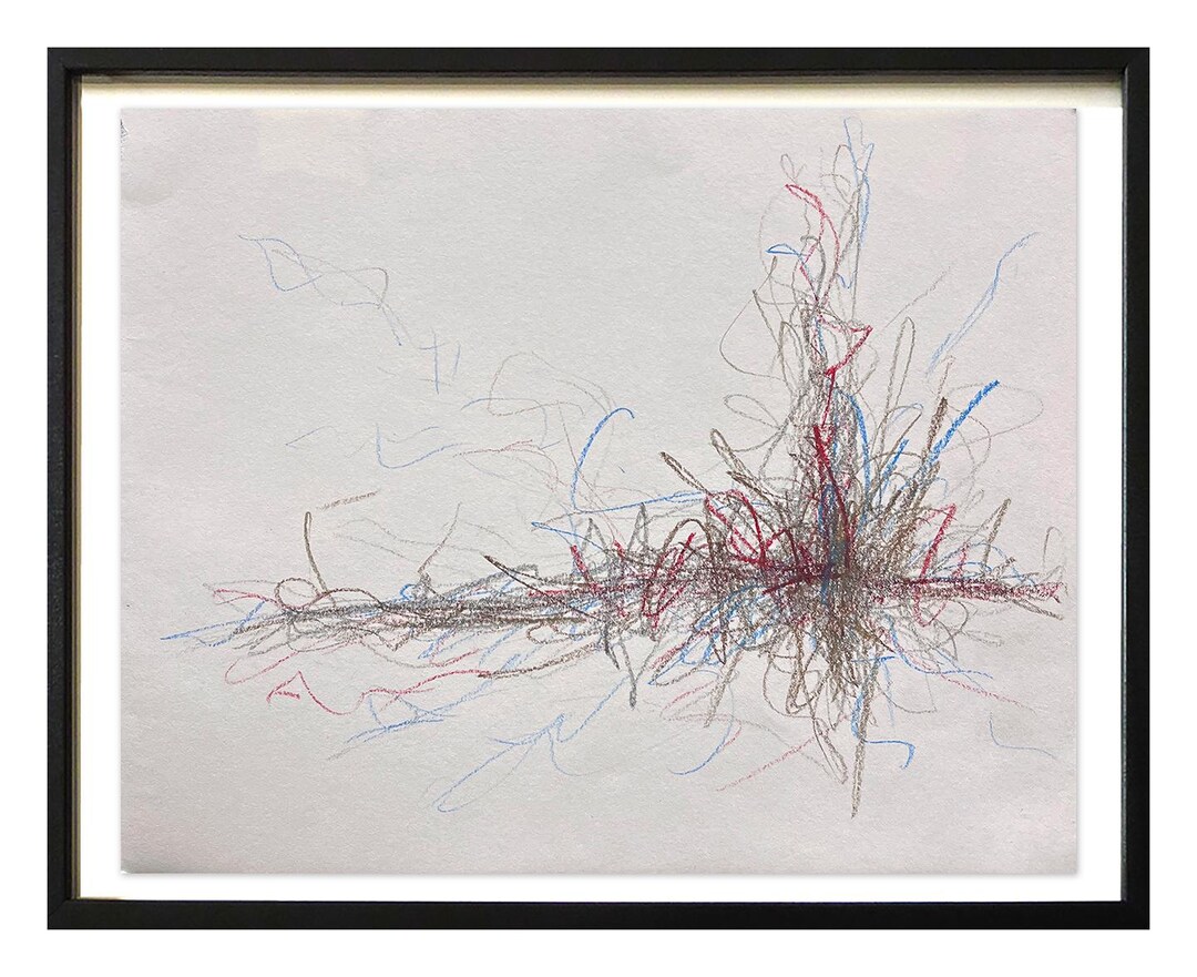 Gesture Drawing (campfire) on Pencil and Graphite Paper (no. 002 ...