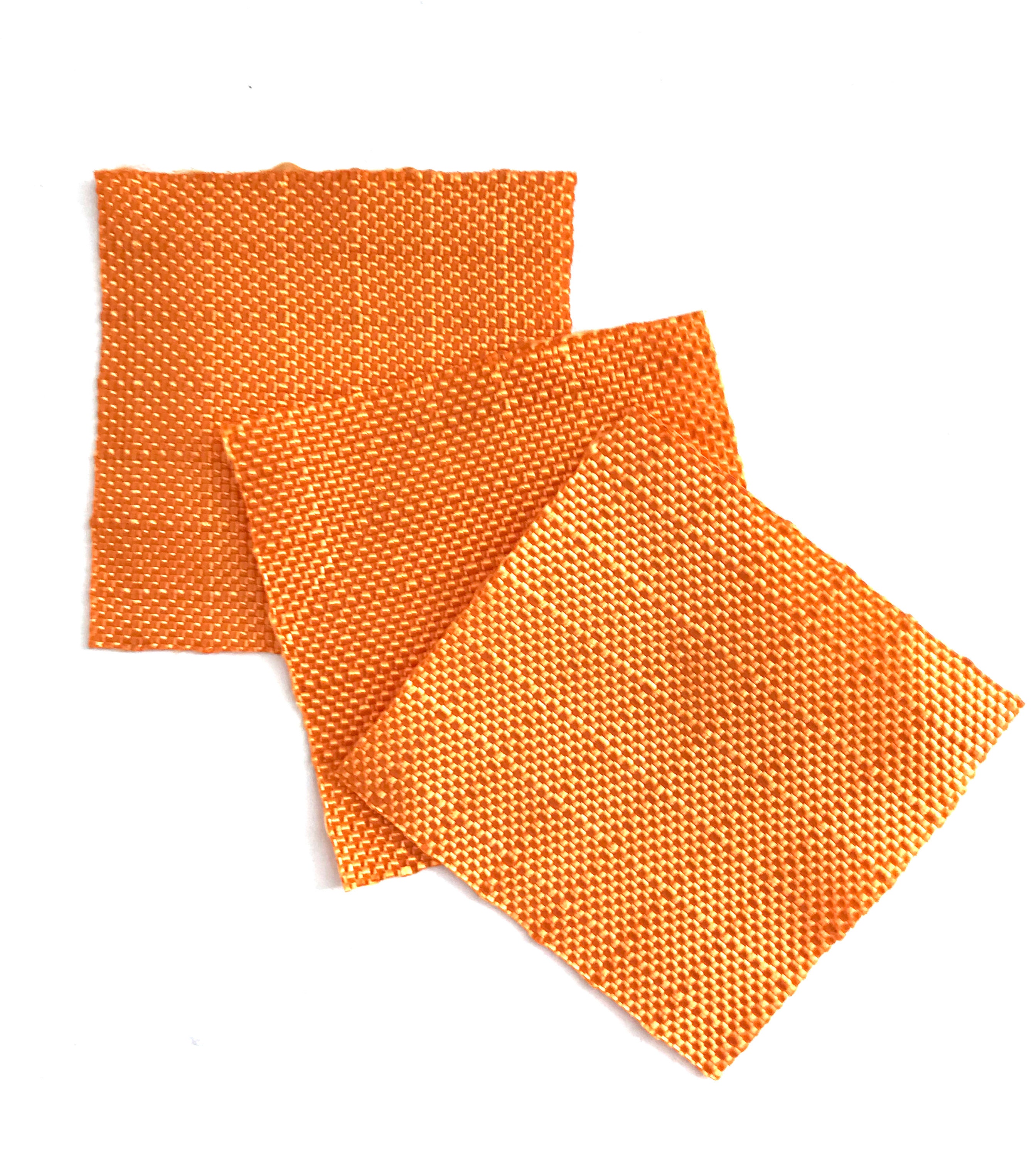 Christo and Jeanne-claude Saffron Fabric Square From the Gates, 2005 - Etsy