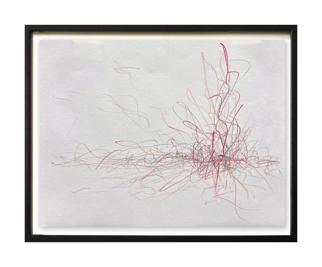 Gesture Drawing (campfire No. 003) Pencil and Graphite on Strathmore ...
