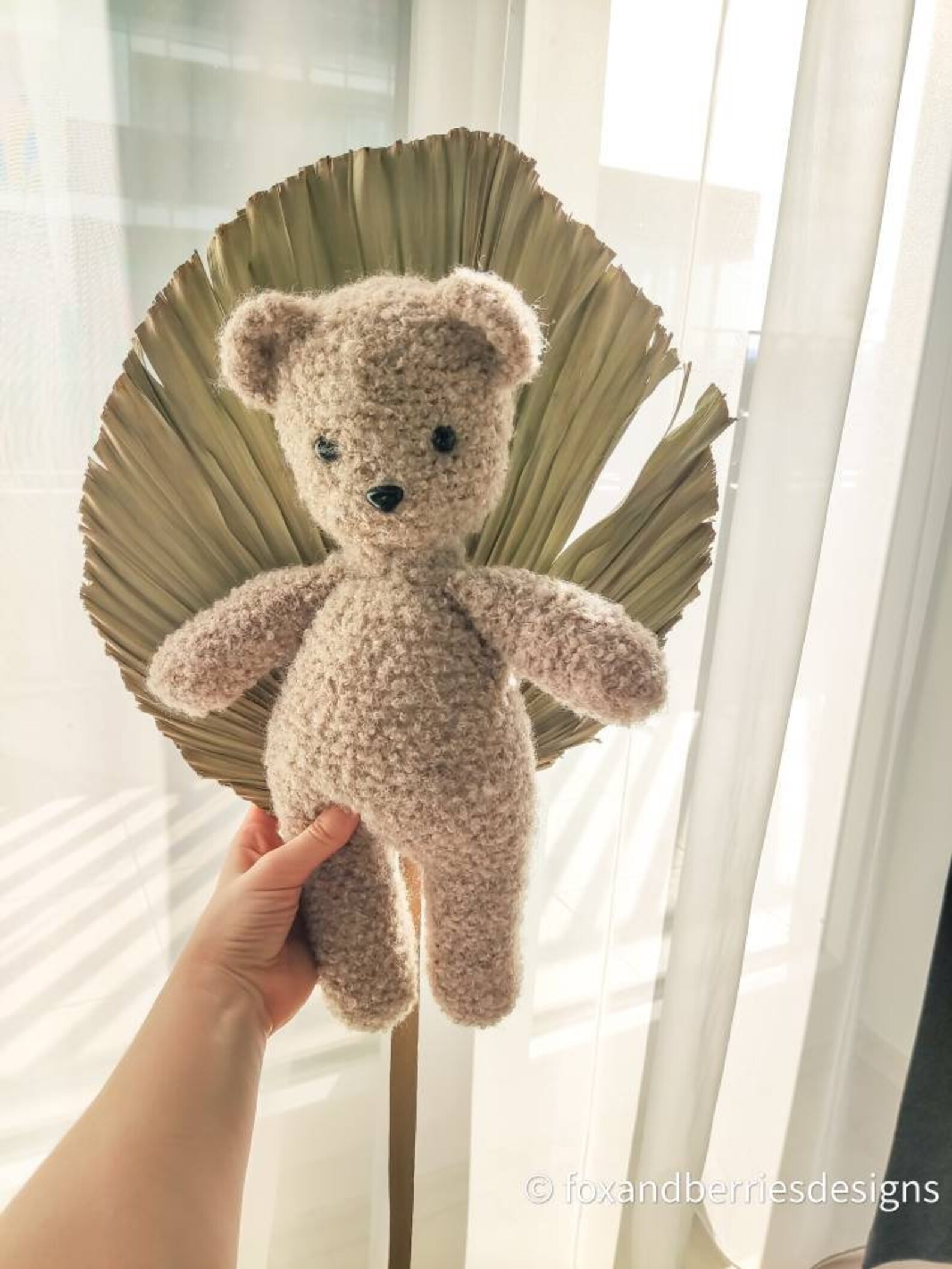 Bruno the Bear Amigurumi Pattern, Digital Pdf Crochet Classic Teddy ...