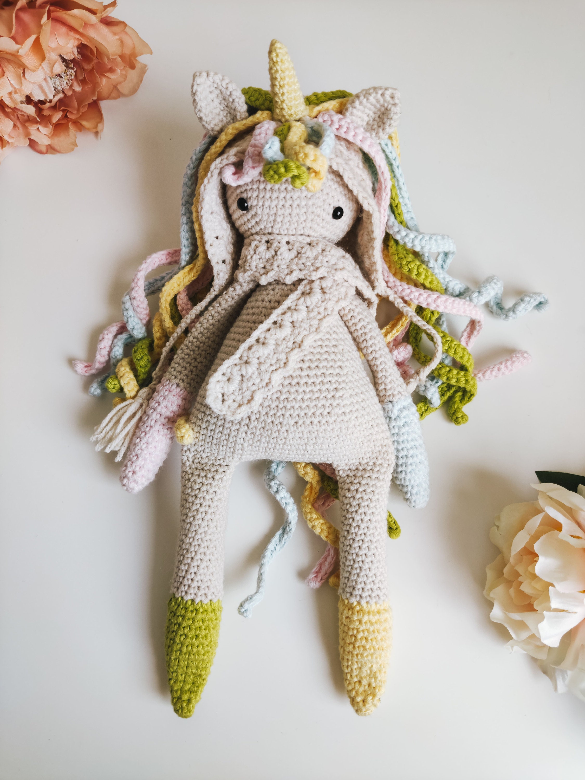 Pixie Unicorn Amigurumi Pattern Digital Crochet Doll Pattern Pdf - Etsy