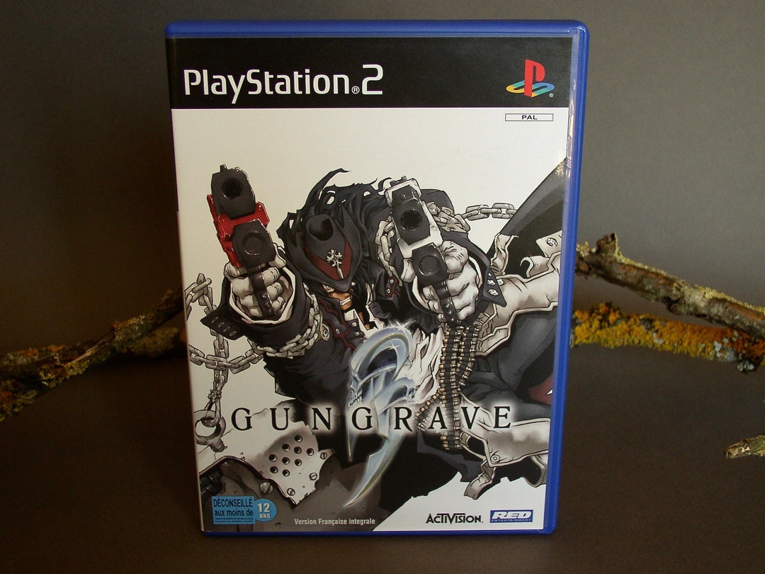 Video Game "gungrave". "playstation 2". "activision/red". 2002. Vintage ...