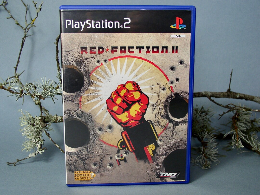 Red Faction Ii Video Game.thq.playstation 2.2002.volition/outrage Games ...