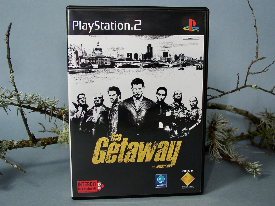 Video Game the Getaway.team Soho.2002.old PS2 Game.vintage Playstation ...