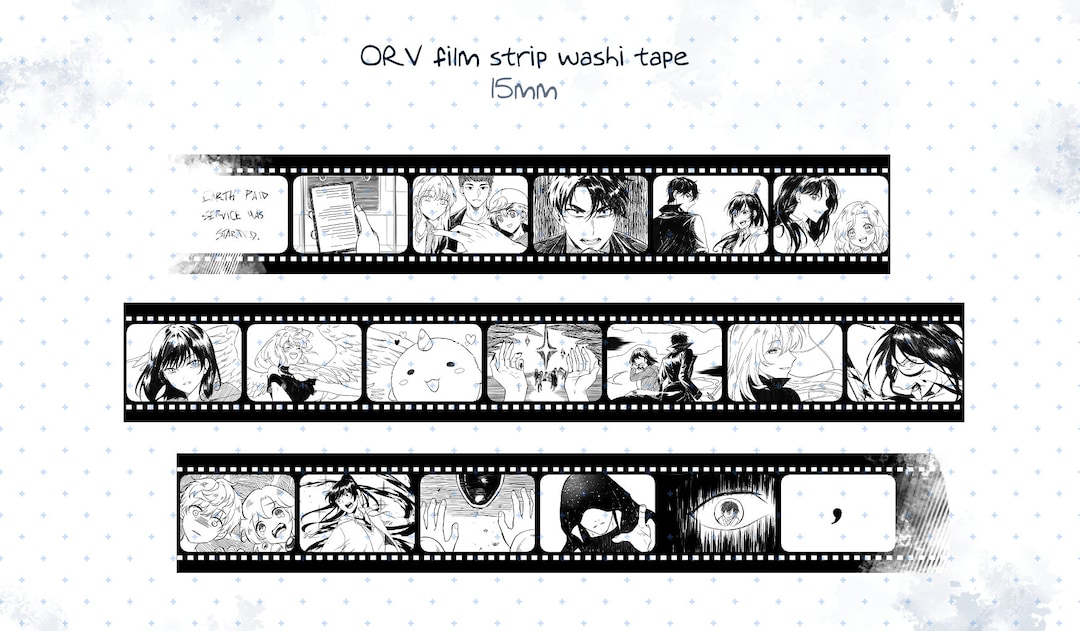 ORV Film Strip Washi Tape - Etsy