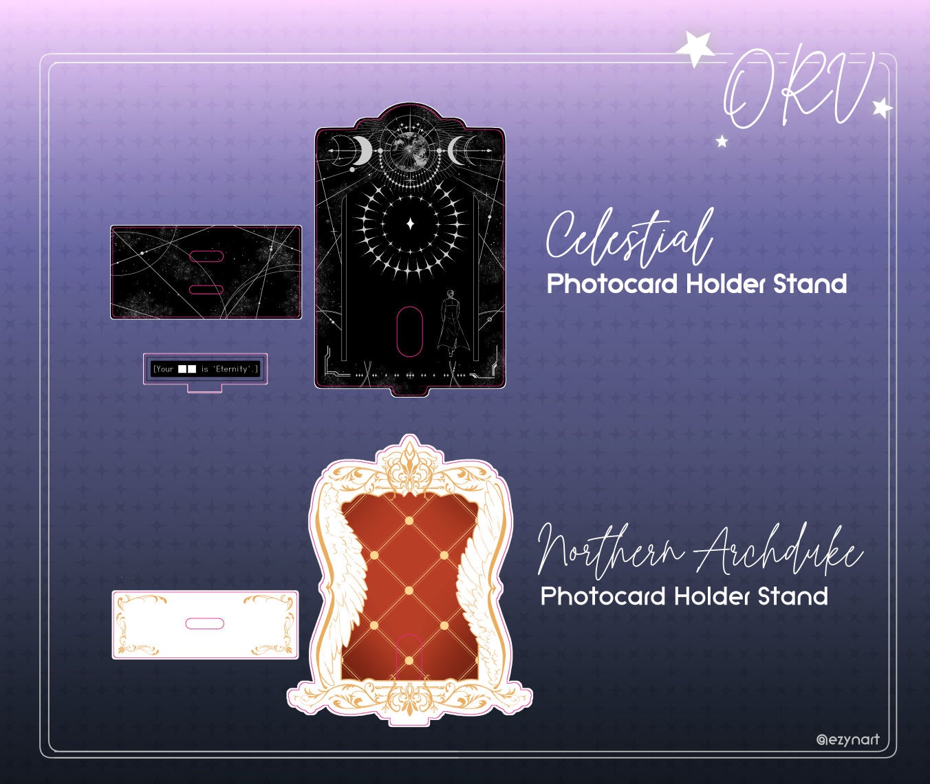 ORV Photocard Stand/charm - Etsy