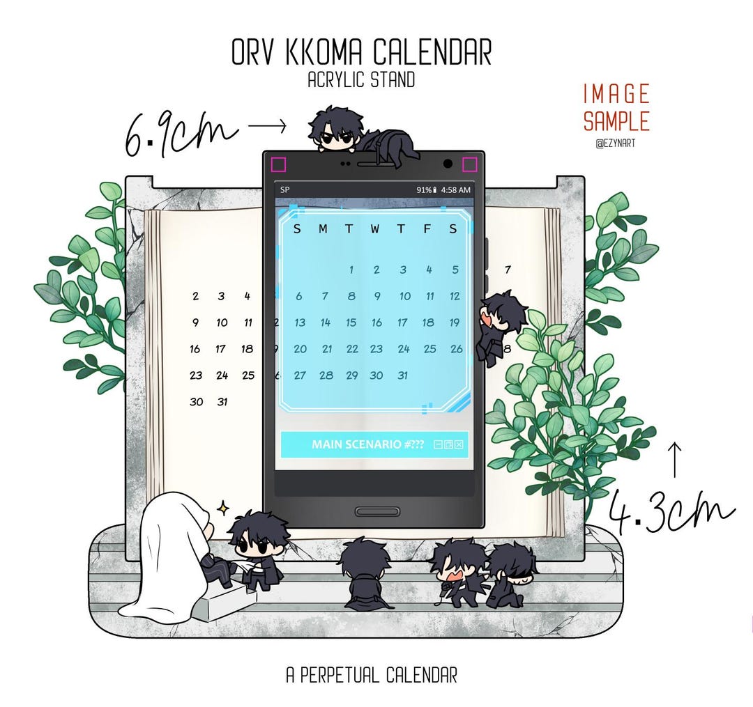 ORV Kkoma Calendar - Etsy