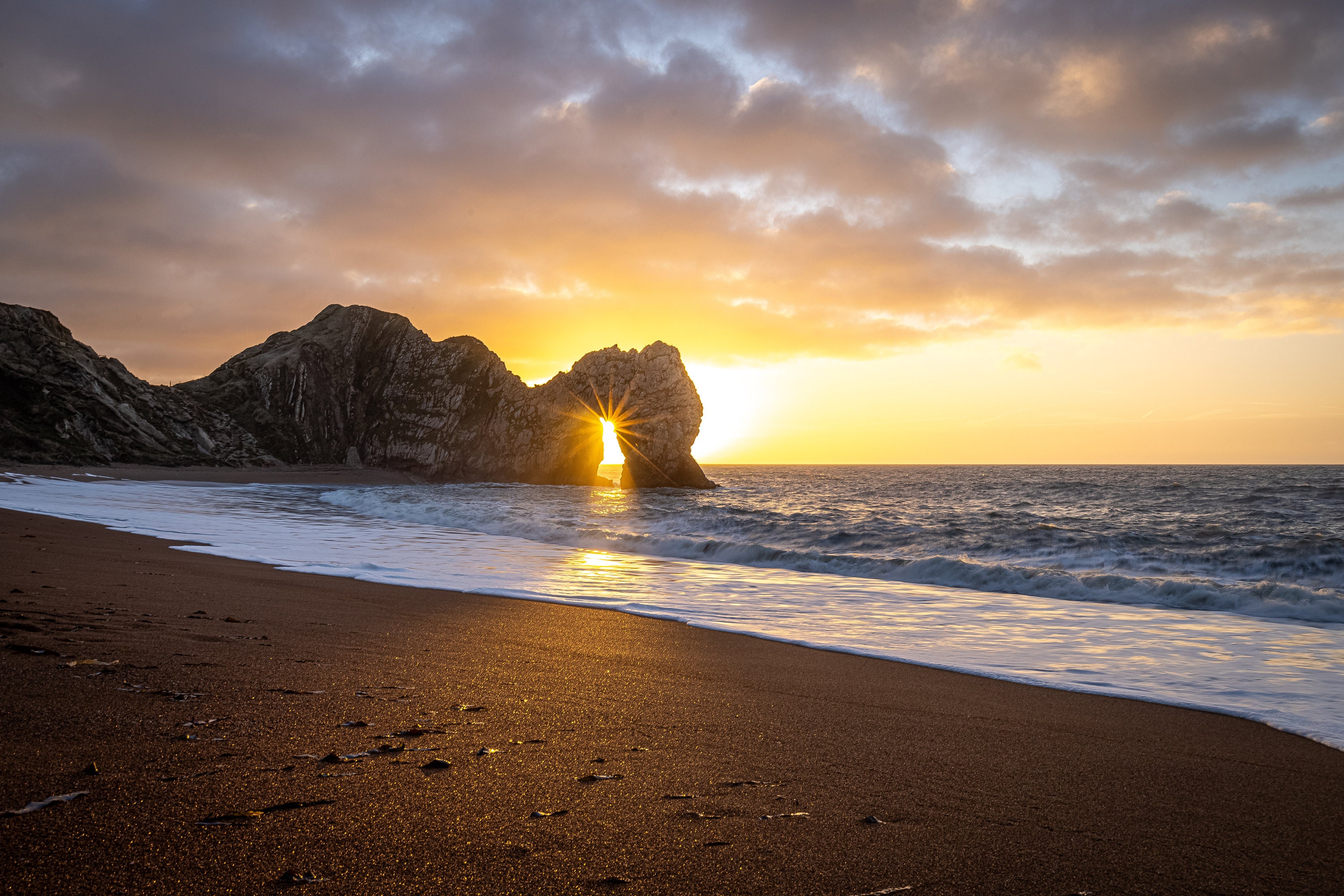 Durdle Door Sun Star - Etsy Canada