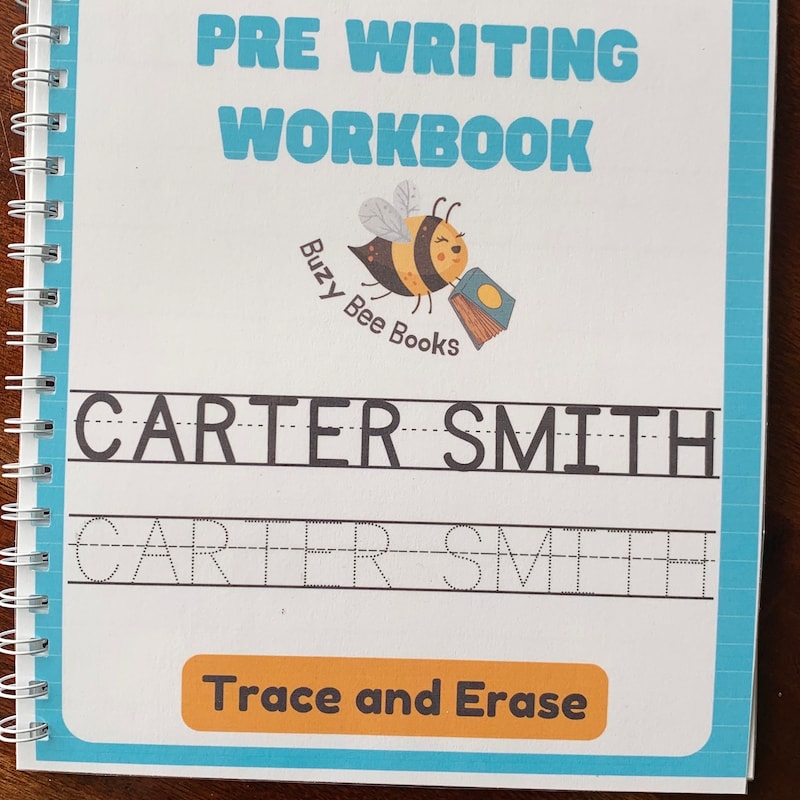 Preschool Workbook - Etsy