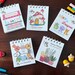 Set of 5 Mini Coloring Books: Pocket-sized, Spiral Bound - Etsy