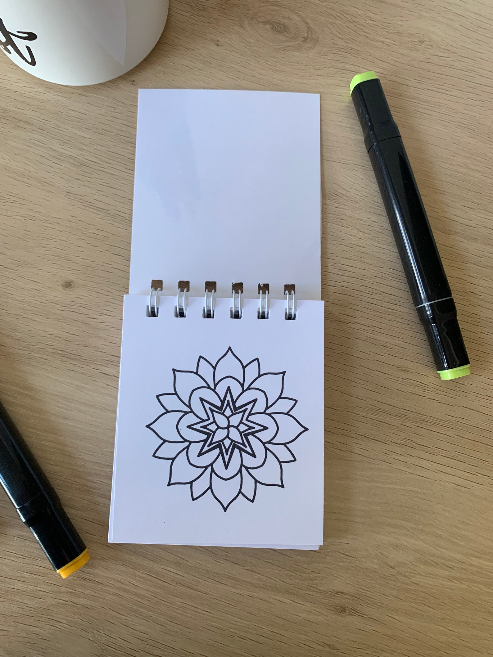 Mindful Mandala Coloring Book Mini Mandala Coloring Book - Etsy