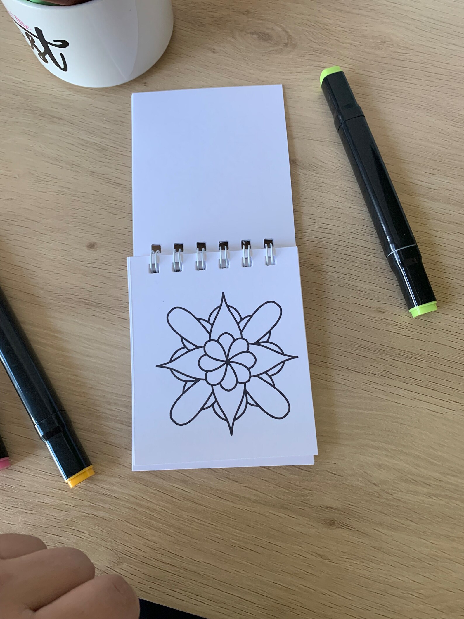 Mindful Mandala Coloring Book Mini Mandala Coloring Book - Etsy