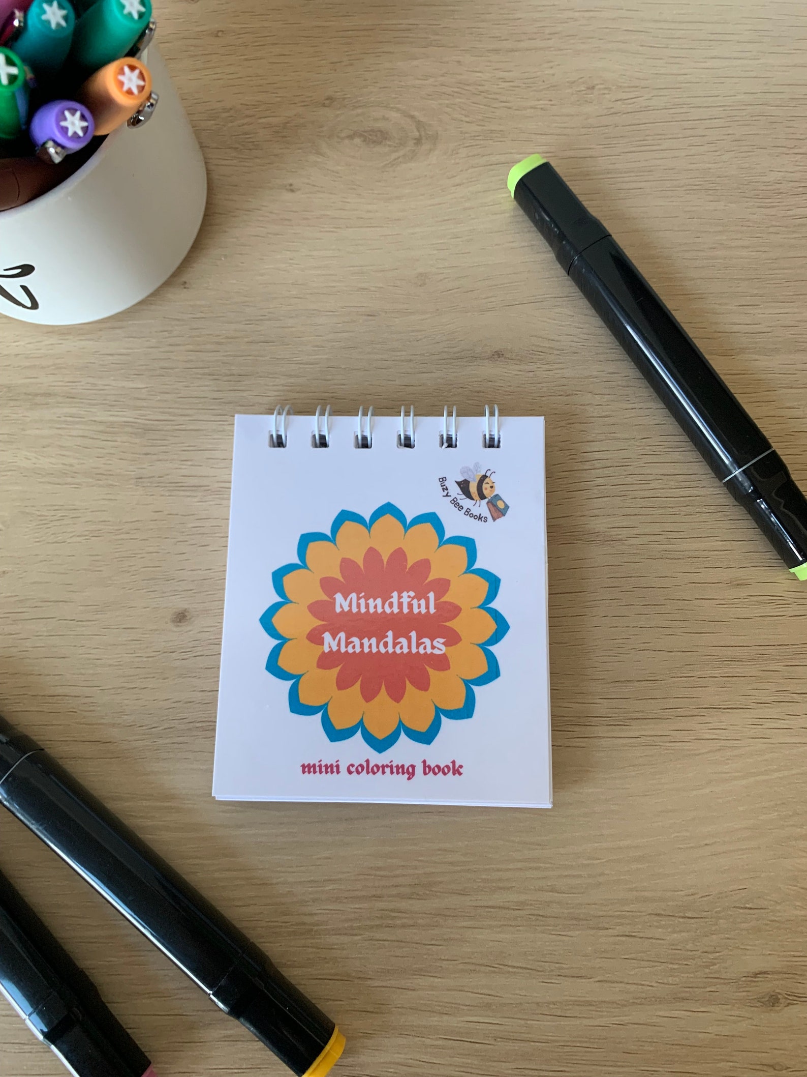 Mindful Mandala Coloring Book Mini Mandala Coloring Book - Etsy