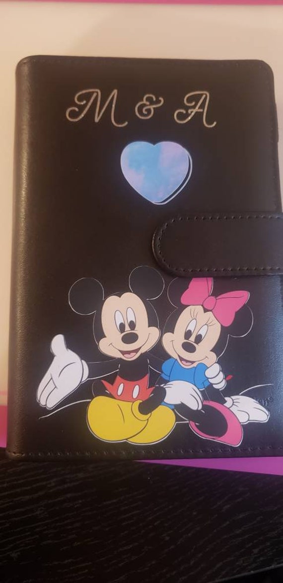 Customized Mickey and Minnie Budget Binder | Etsy