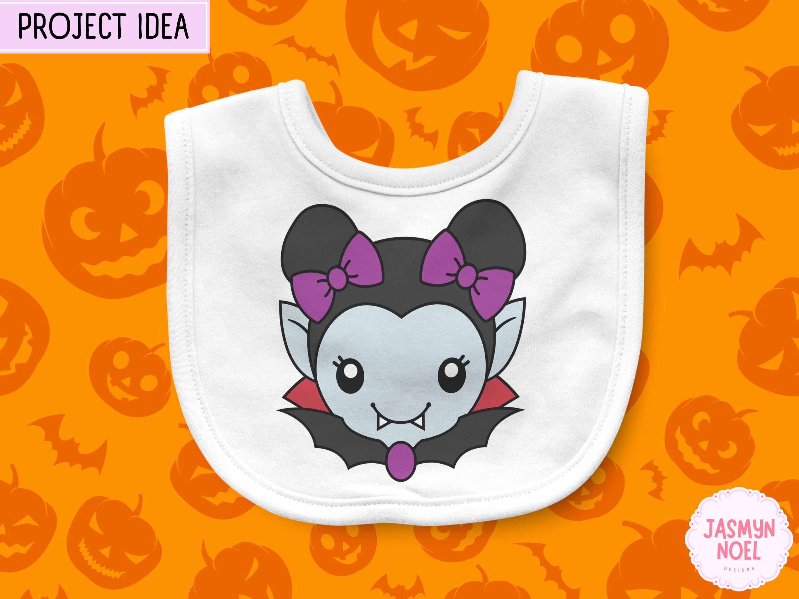 Vampire Girl Halloween SVG, PNG, Clipart, and Laser Cut File for Cricut ...