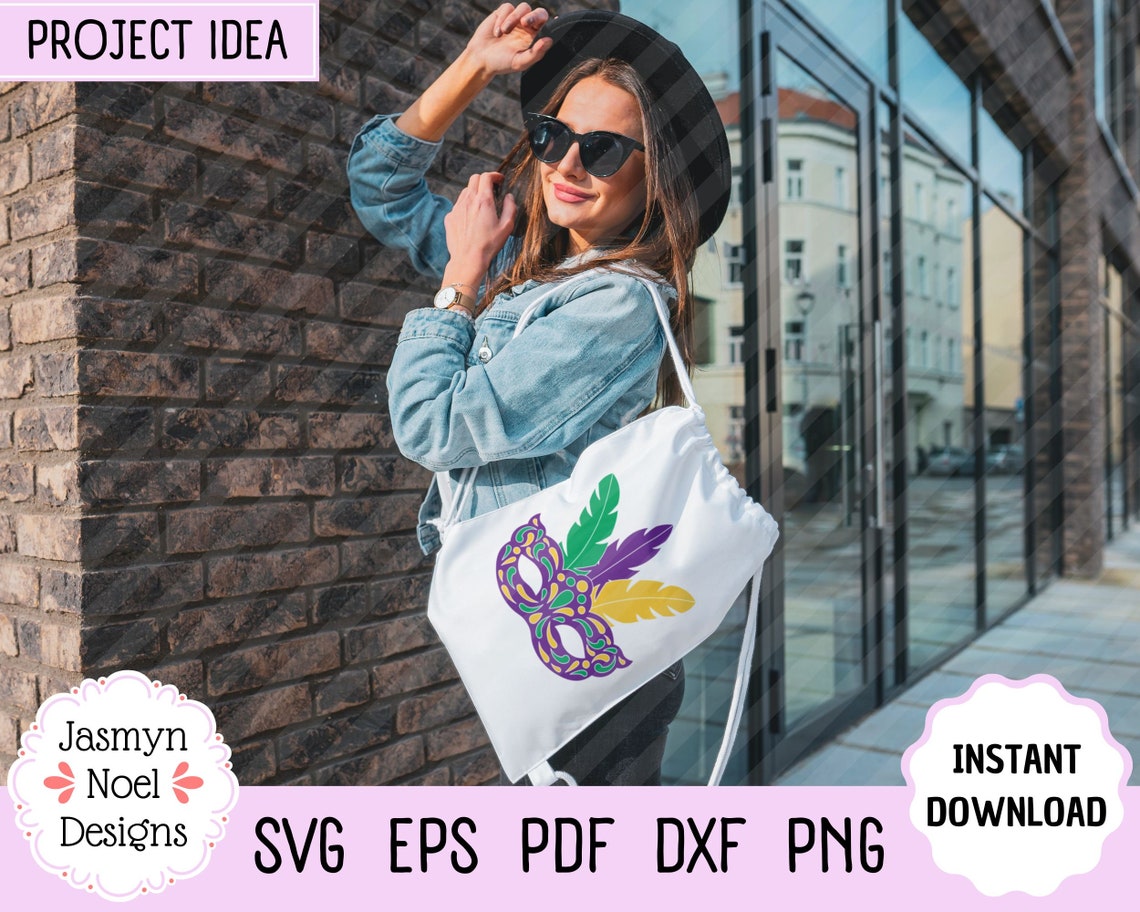 Mardi Gras Mask SVG for Fat Tuesday Festival Louisiana - Etsy