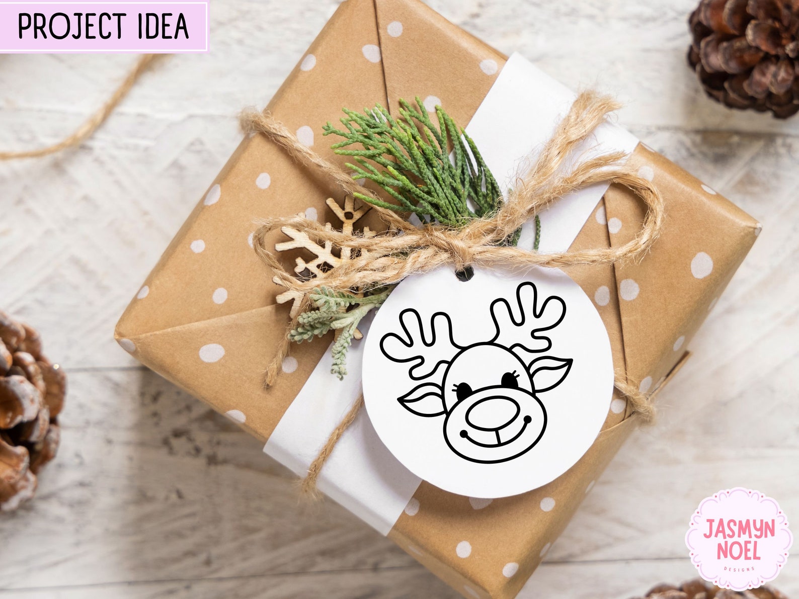 Cute Reindeer Outline SVG, Christmas Deer Line Art SVG, Reindeer Head ...