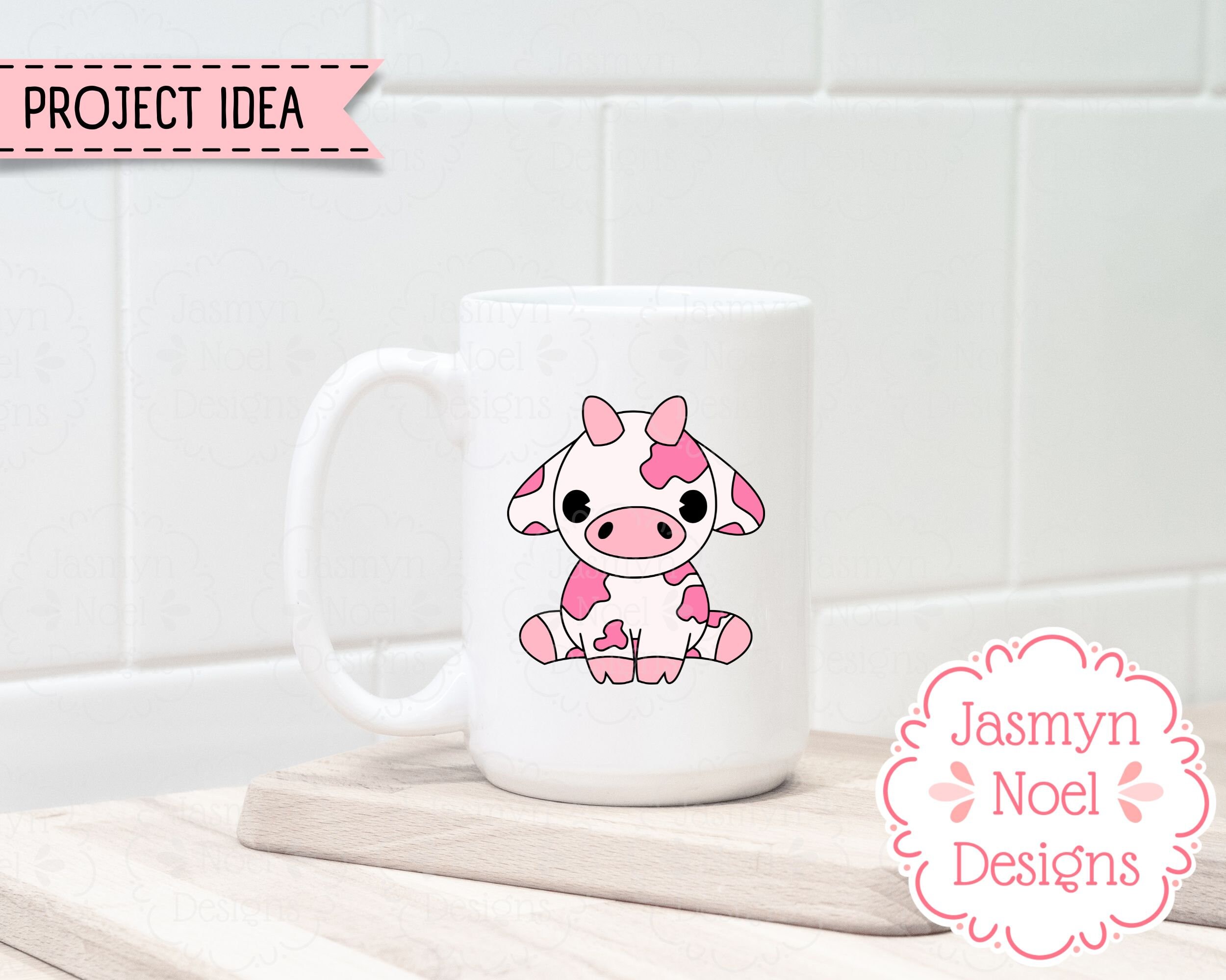 Strawberry Cow SVG Pink Cow Clipart Cute Cow PNG Baby - Etsy Australia