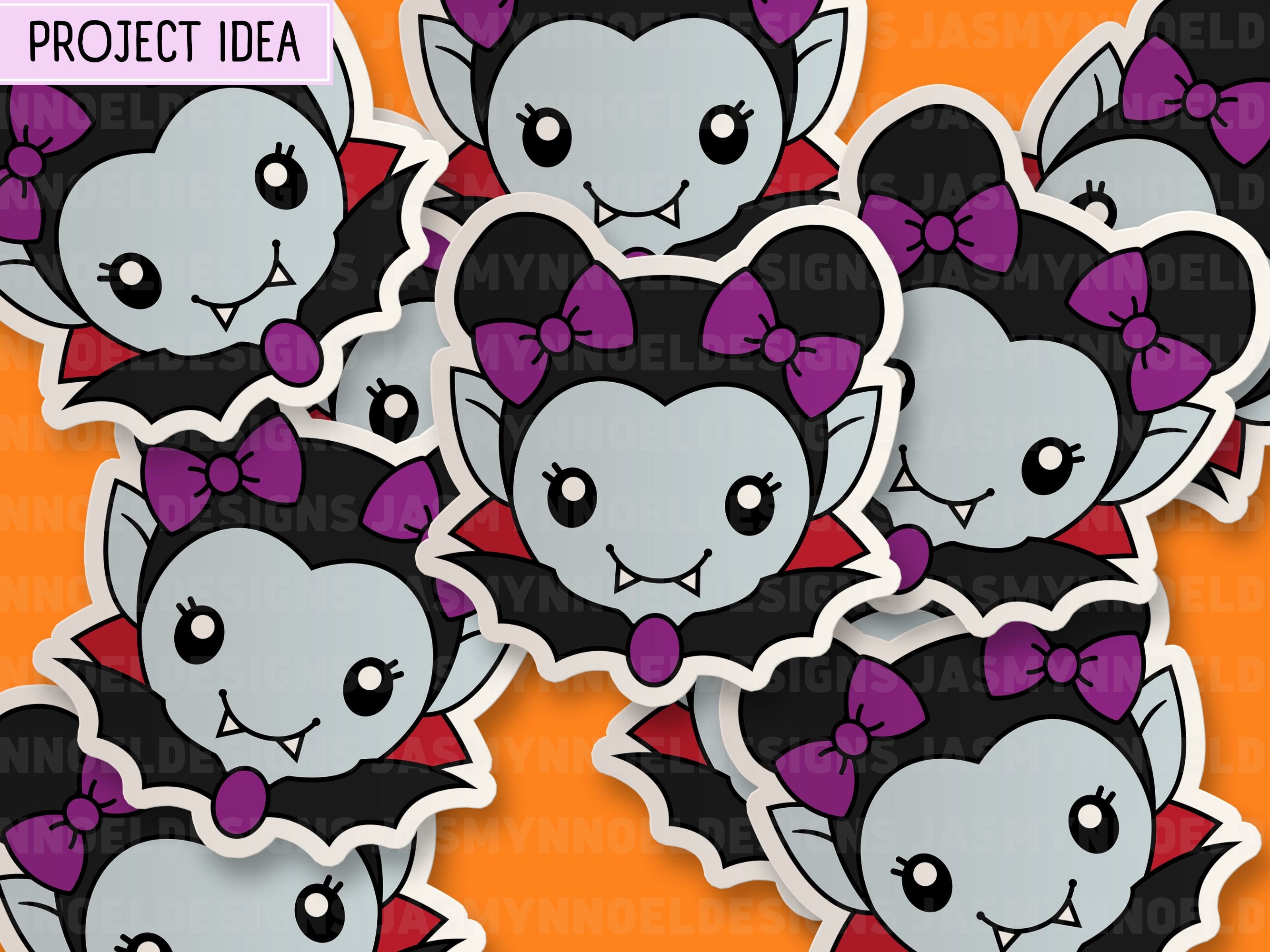 Vampire Girl Halloween SVG PNG Clipart and Laser Cut File - Etsy