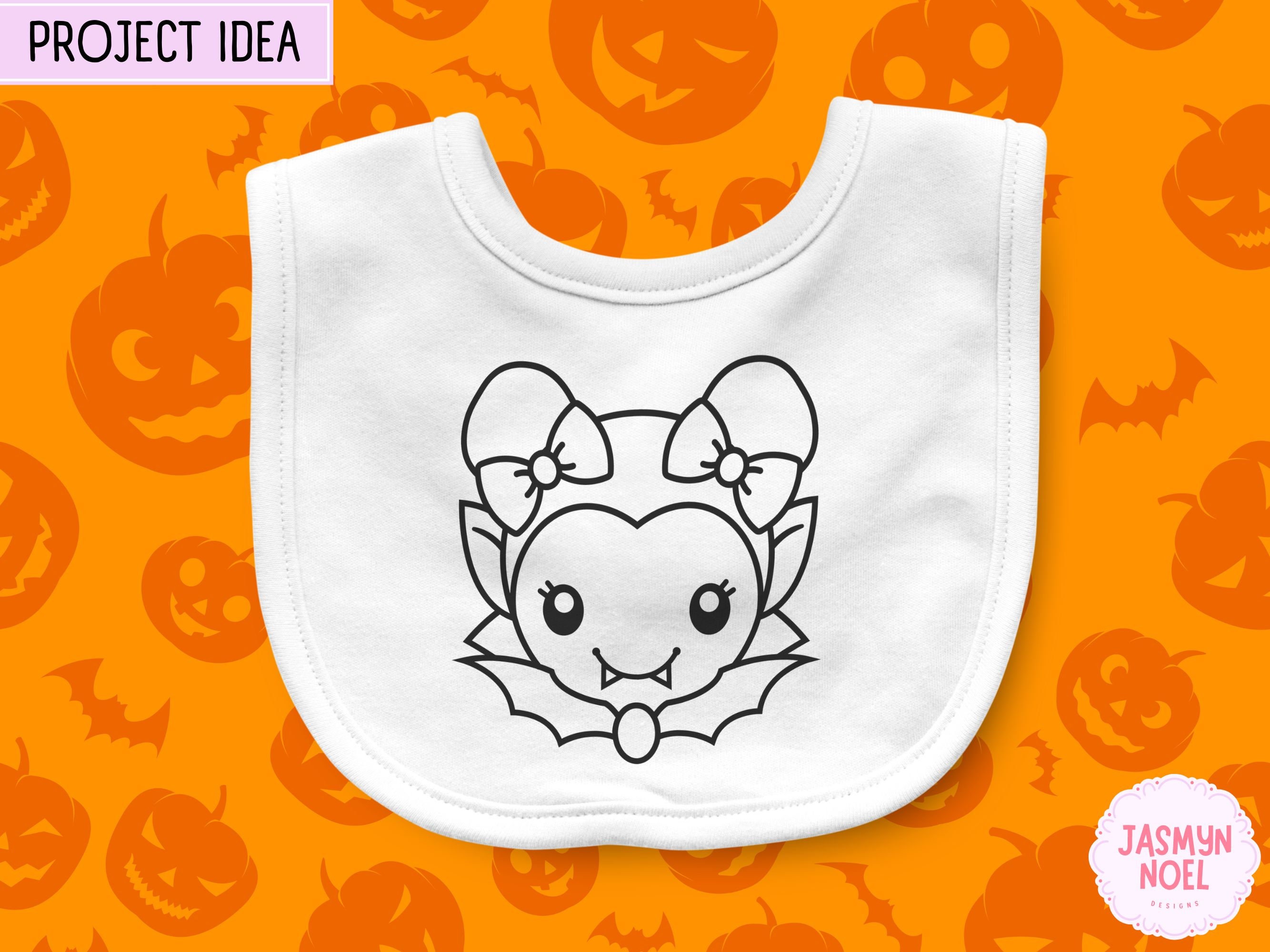 Vampire Girl Halloween Line Art SVG, PNG, Clipart, and Laser Cut File ...