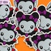 Vampire Girl Halloween SVG, PNG, Clipart, and Laser Cut File for Cricut ...