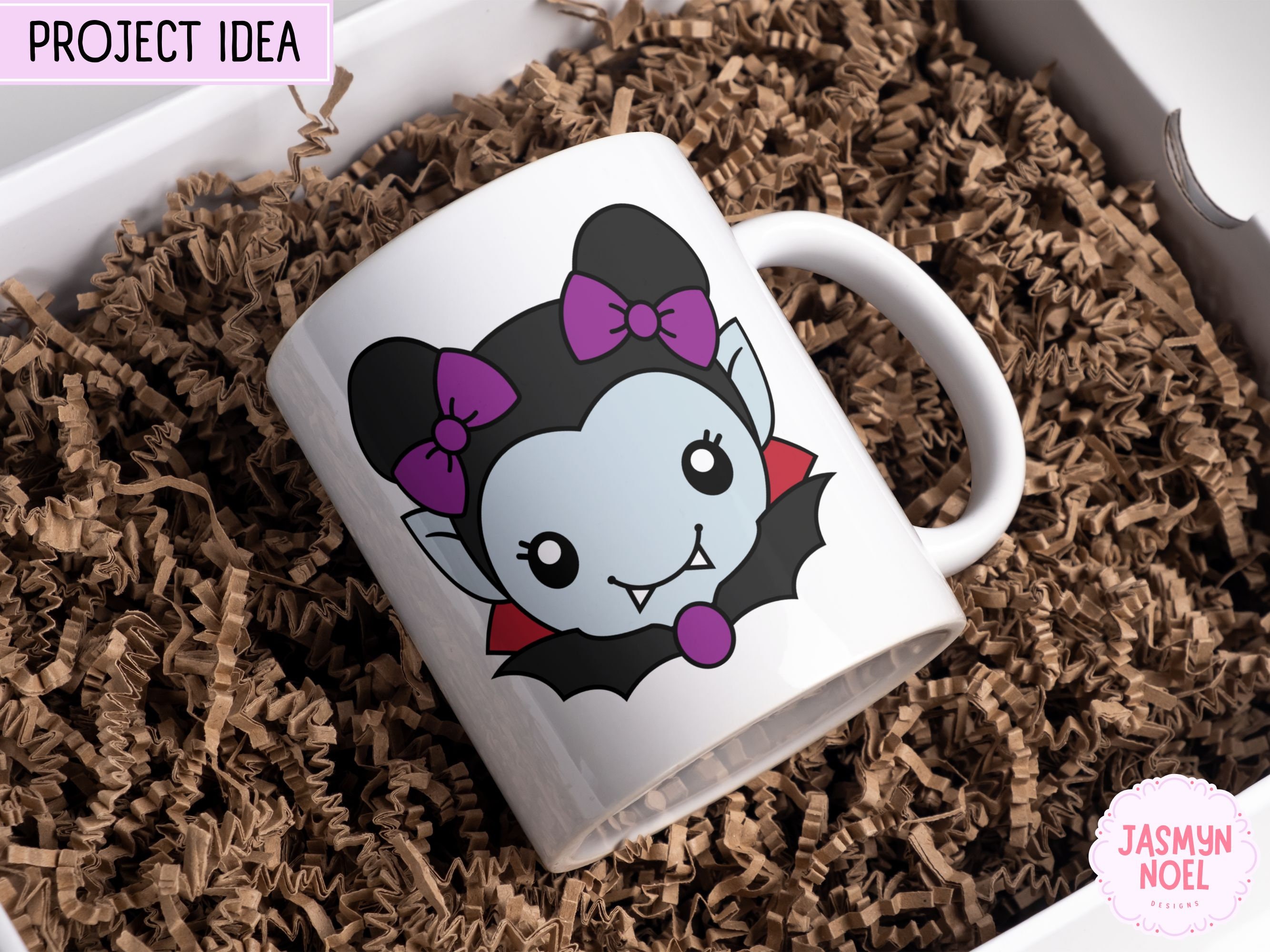 Vampire Girl Halloween SVG, PNG, Clipart, and Laser Cut File for Cricut ...