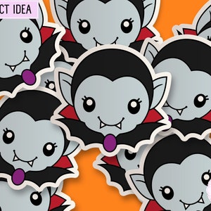 Vampire Boy Halloween SVG, PNG, Clipart, and Laser Cut File for Cricut ...